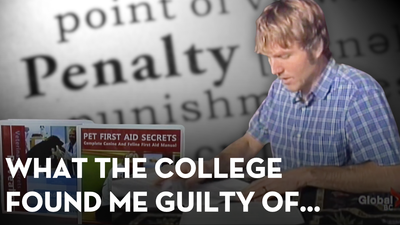 Why Dr. Andrew Jones Resigned from the College of Veterinarians of BC ...